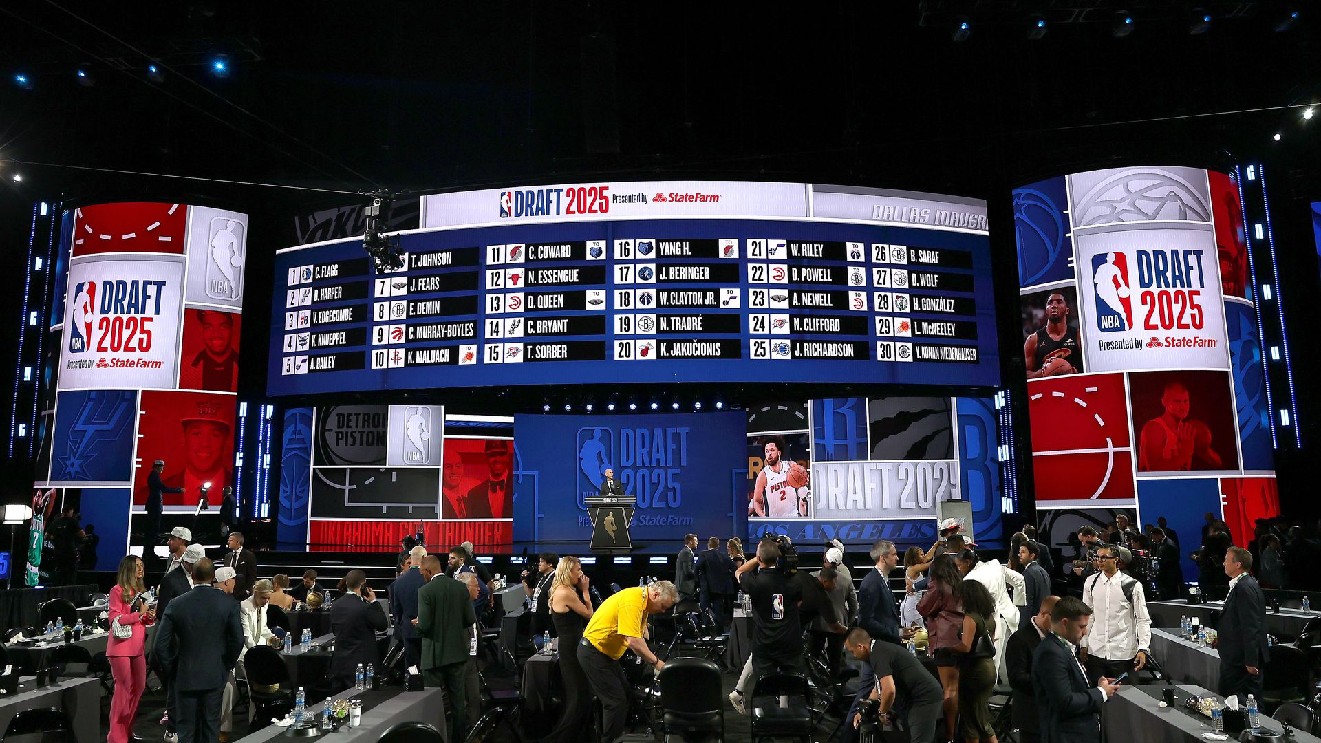 2025 NBA Draft: Second round pick order and selection tracker
