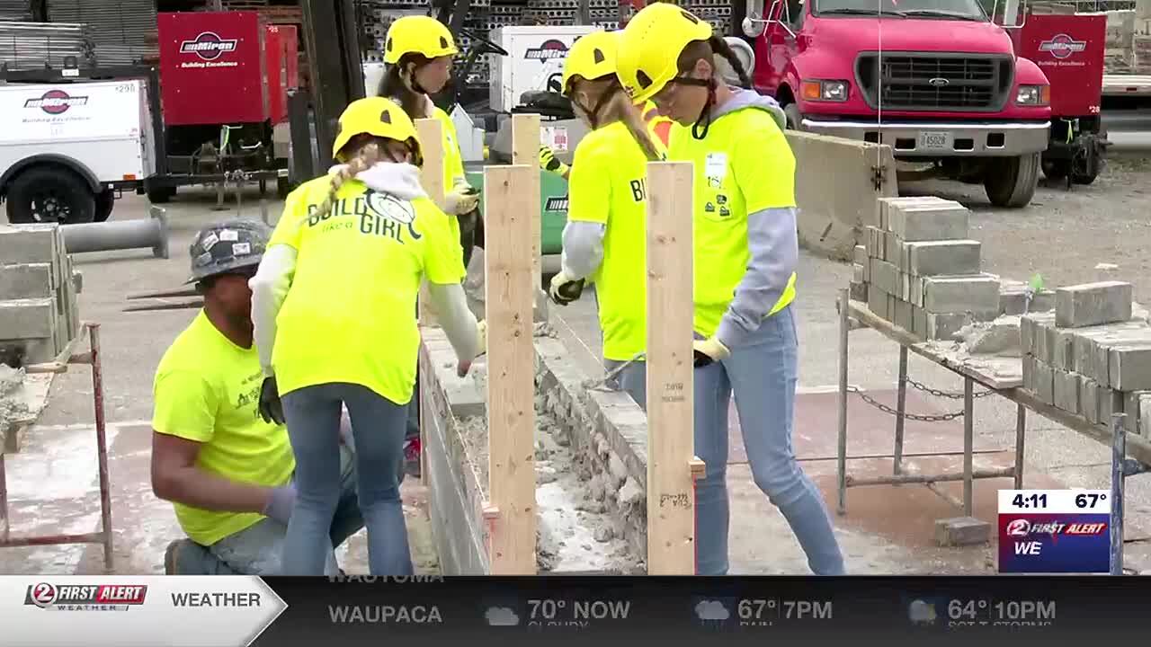Miron Construction in Menasha helps girls learn construction skills at ...