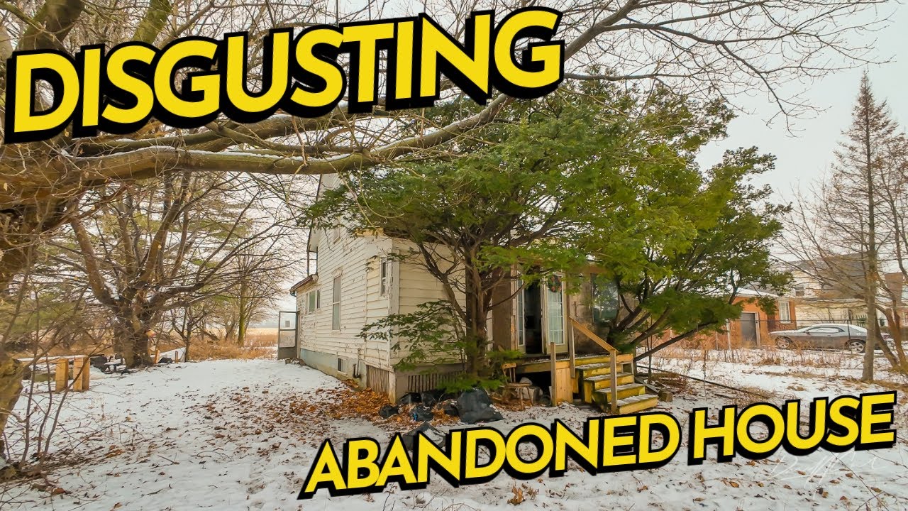 Disgusting Abandoned House Filled With Rotten Food and Beer