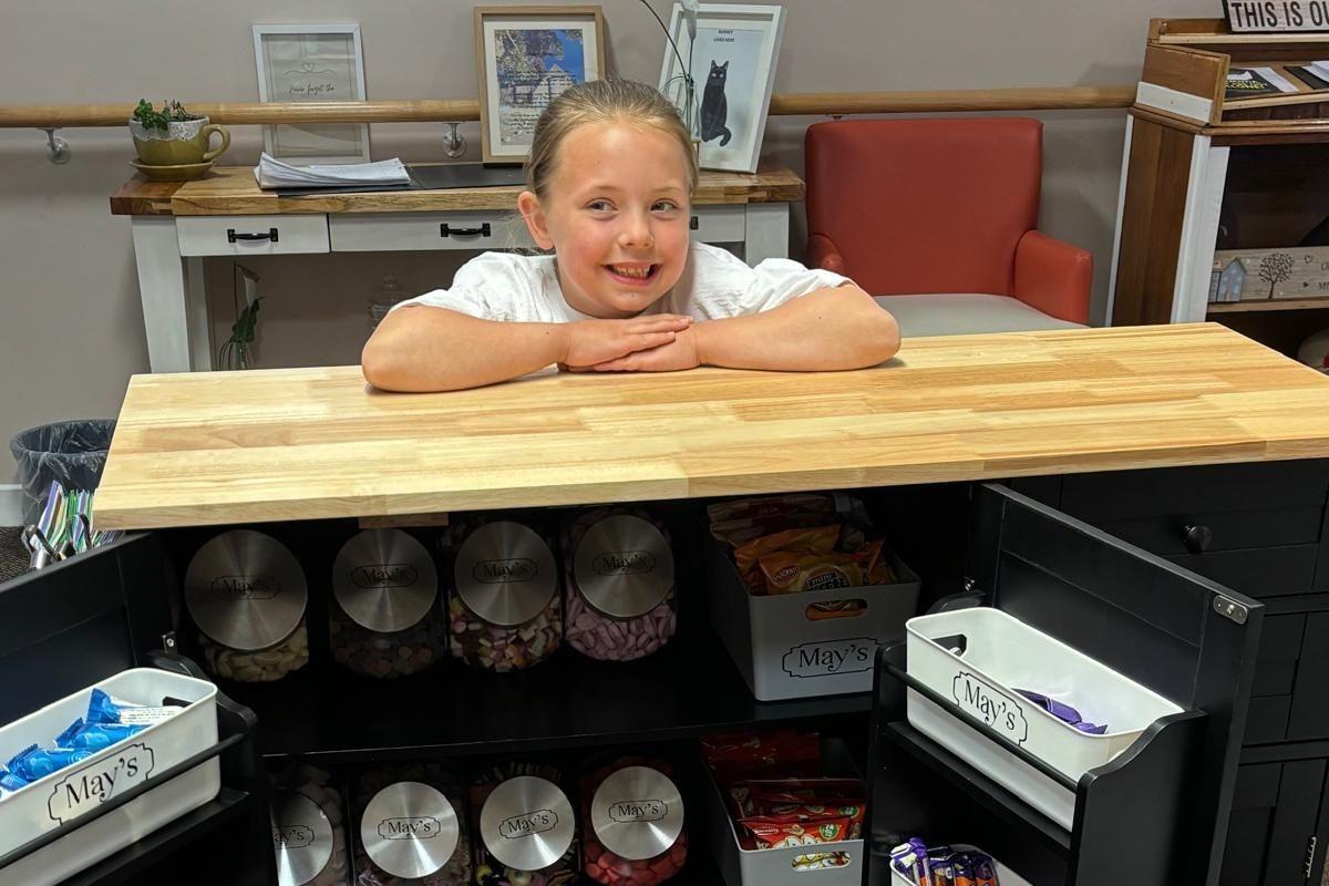 8-year-old Billingham girl raises £1,500 for Hartlepool care home ...