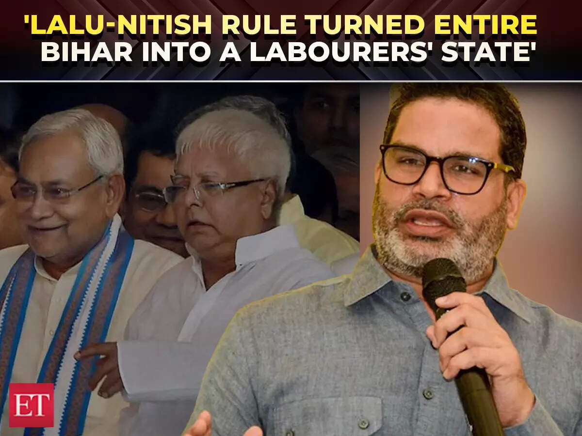 Bihar elections | 'Lalu-Nitish rule turned entire Bihar into a ...