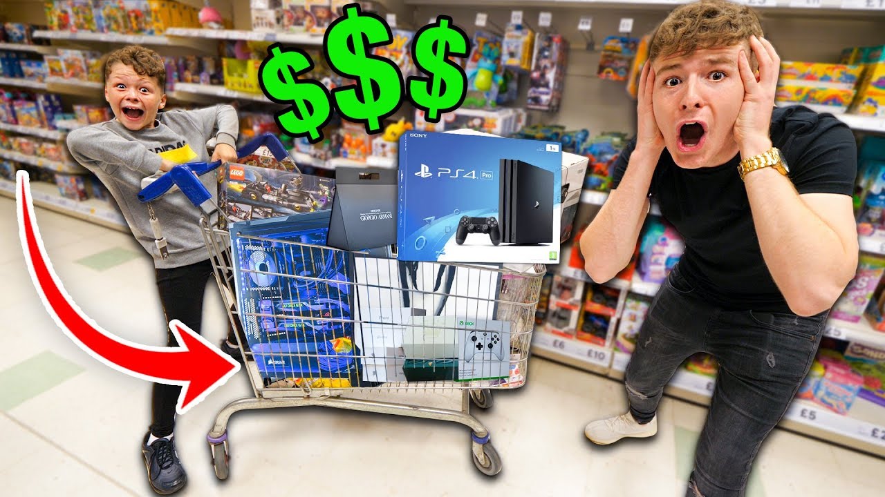 Anything you fit in the cart I'll buy challenge with brother