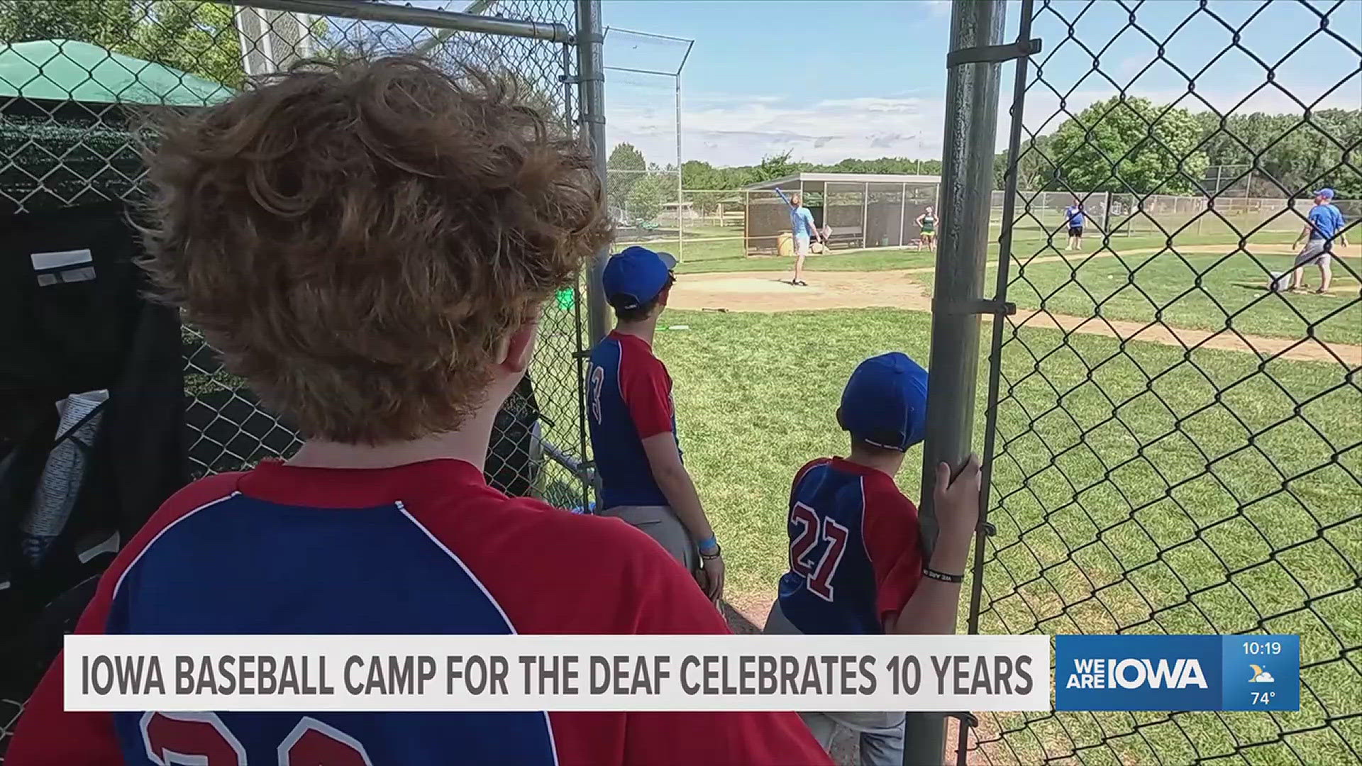 Iowa Baseball Camp for the Deaf celebrates 10 years