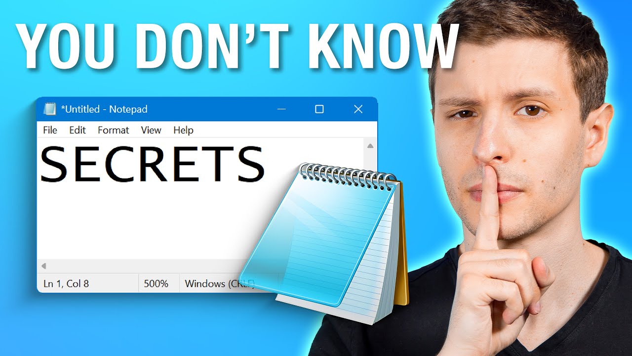 10 Hidden Features on Windows Notepad You'll Find Useful