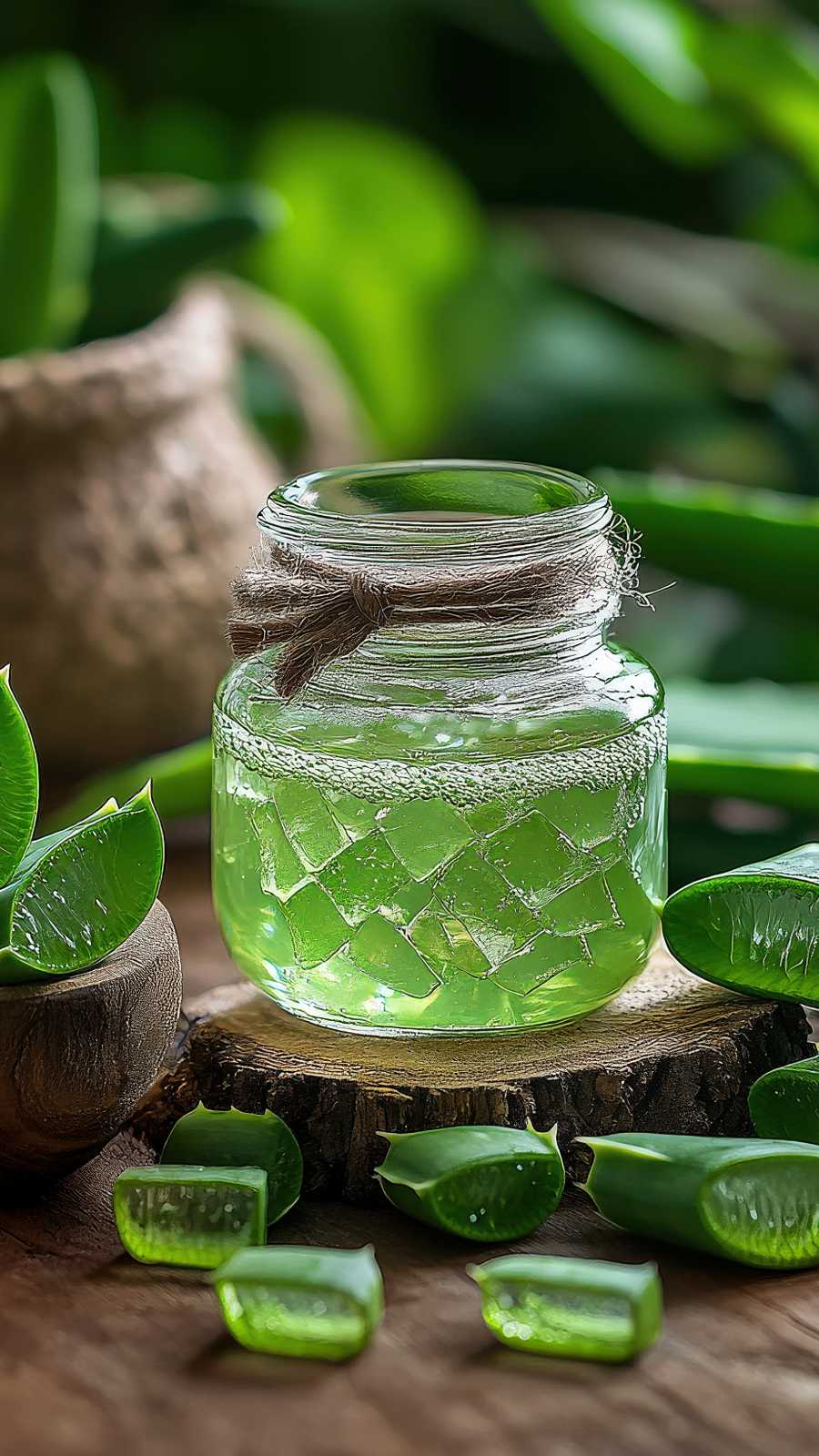 How to make aloe vera gel at home?