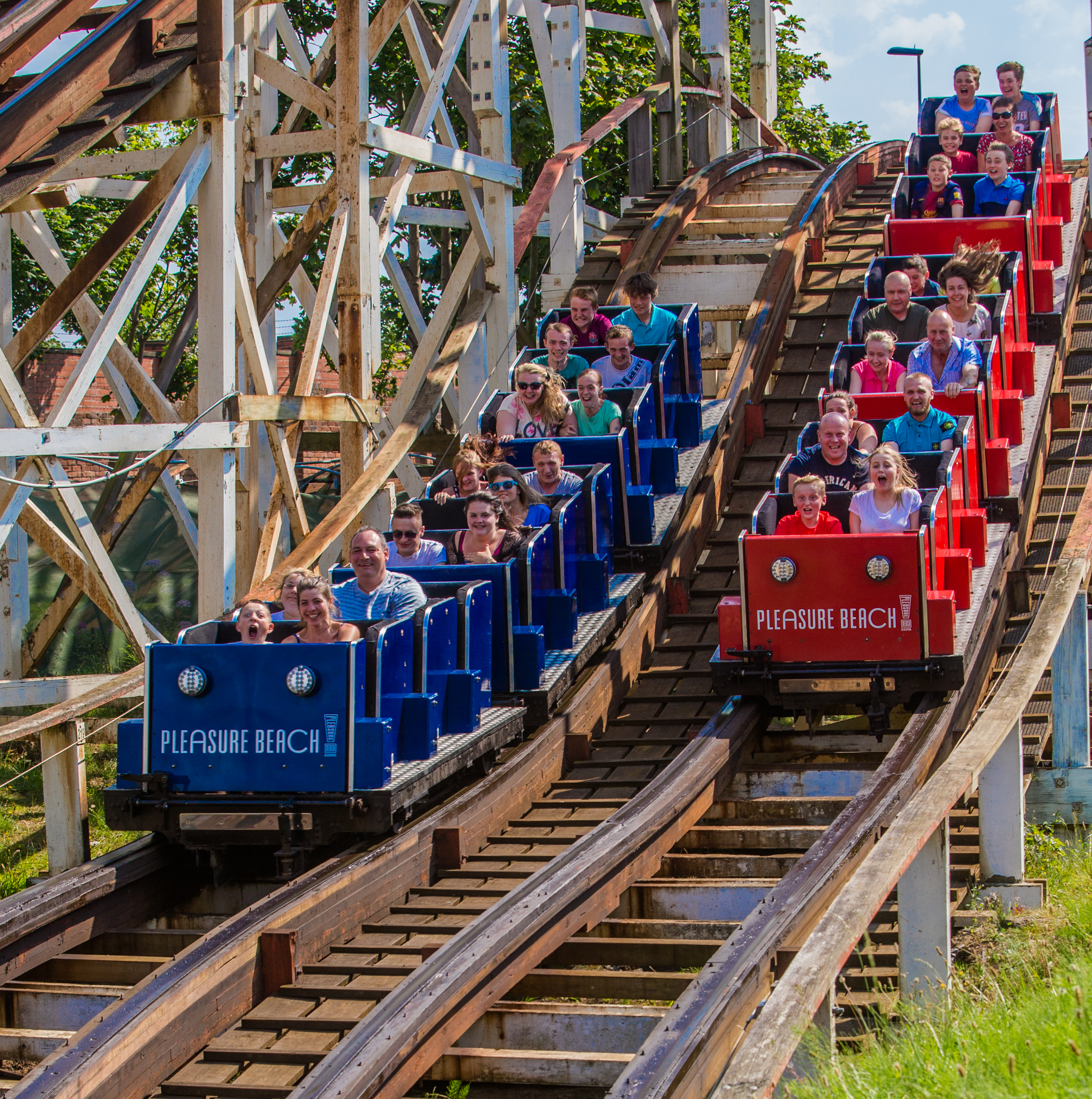 The Grand National at Blackpool’s Pleasure Beach Resort reopens today