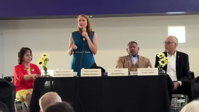 'Trying To Drive This Country Off A Cliff': Melanie Stansbury Hammers ...