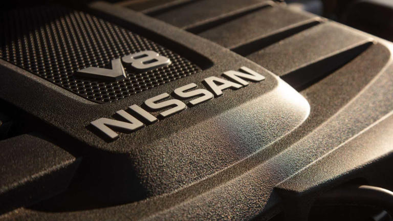 Nissan has a V8 that can power a pickup truck or a race car