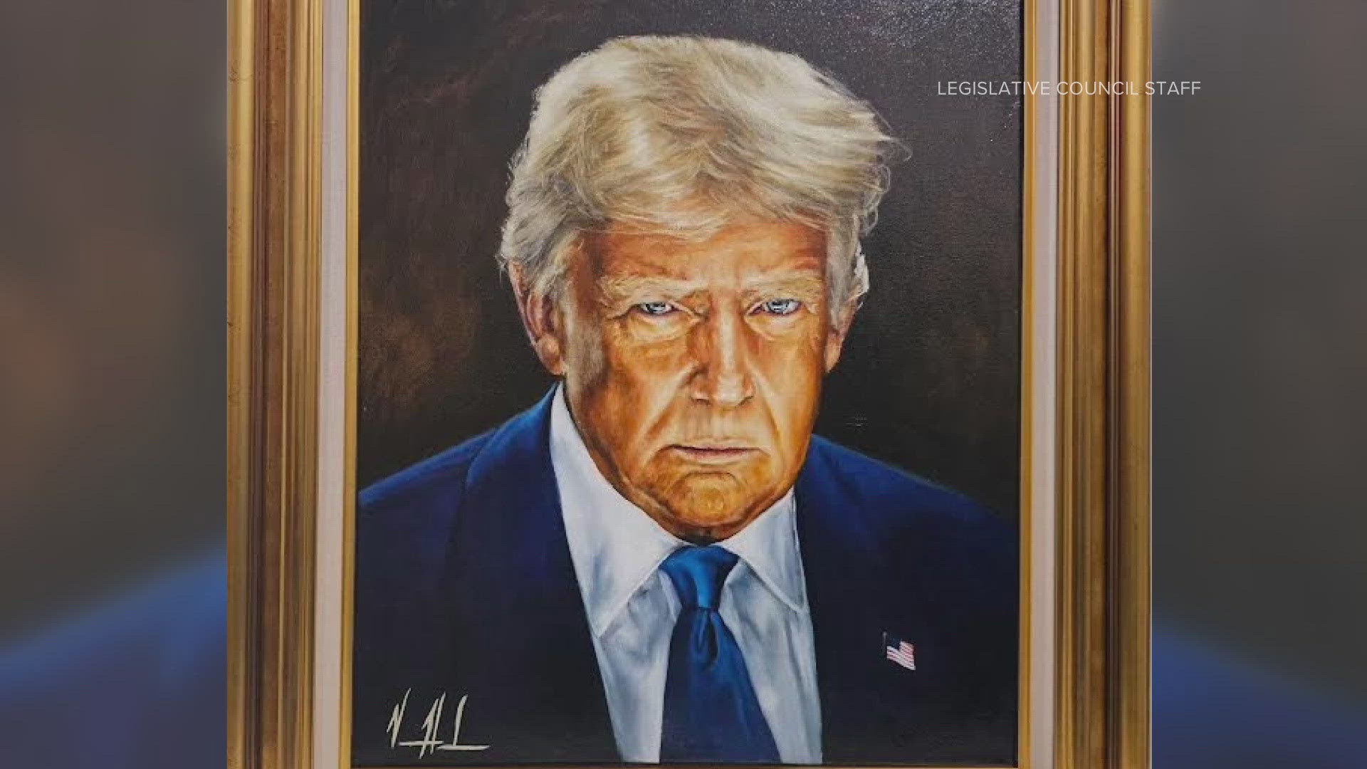 New Trump-approved portrait going up at Colorado Capitol