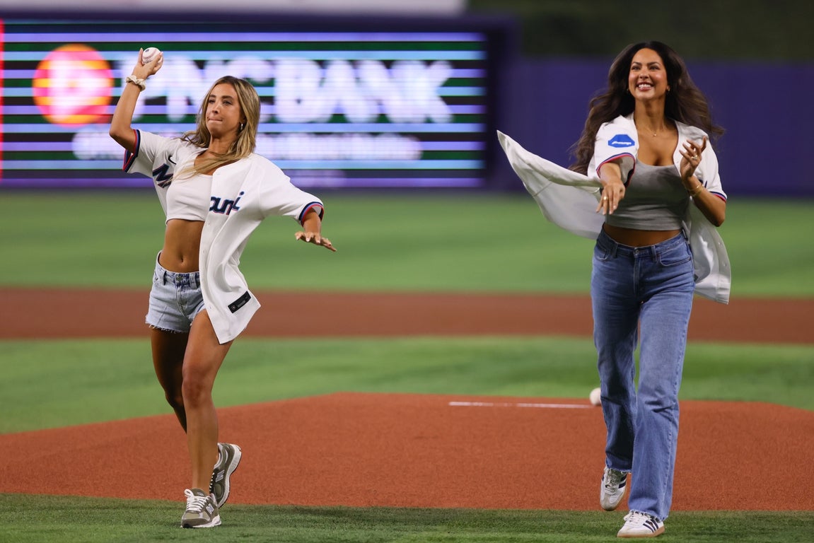 Notable MLB ceremonial first pitches from models and actresses