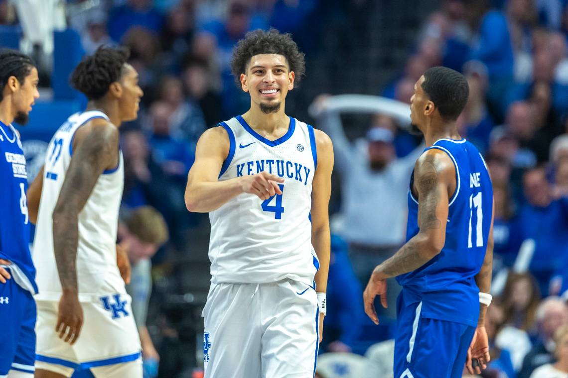 Kentucky basketball's Koby Brea is Mark Pope's first NBA draft selection
