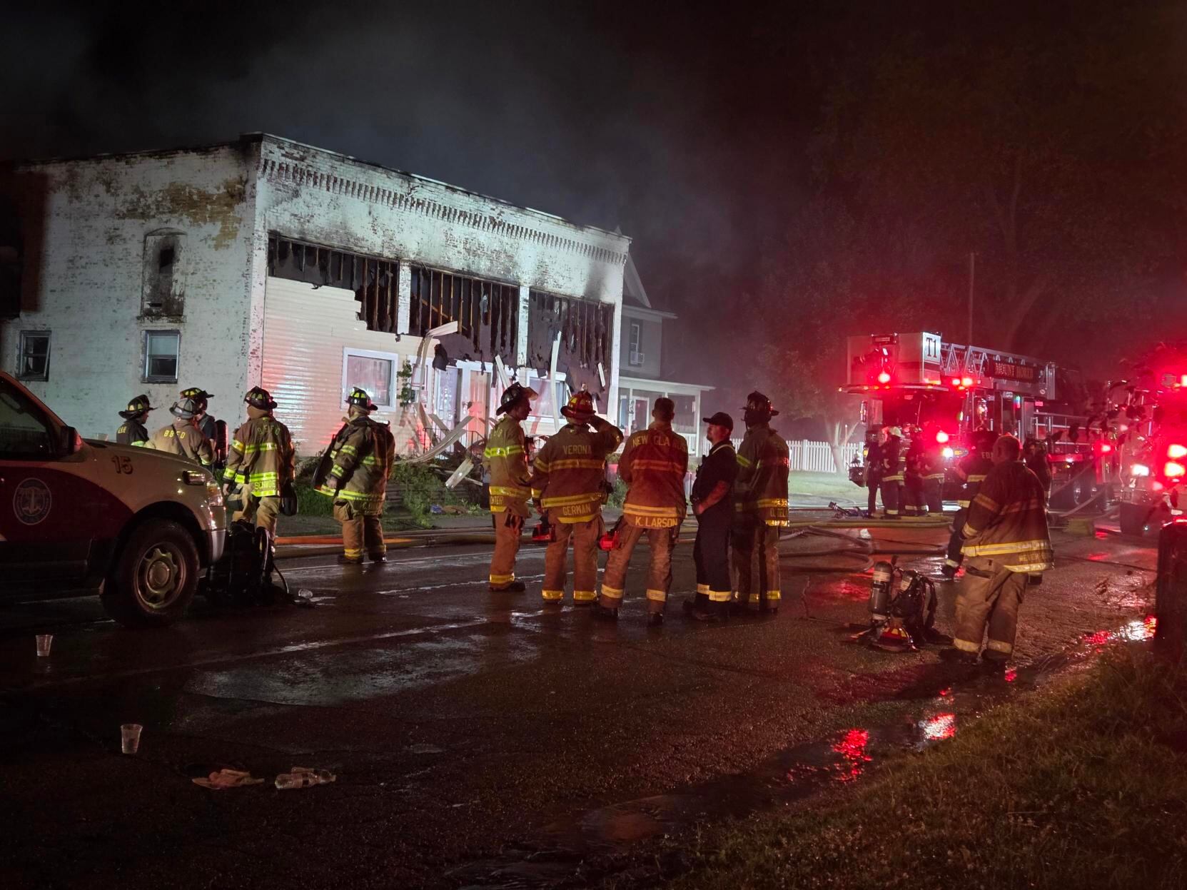 Dane Co. building considered total loss after fire