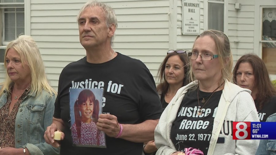 Vigil held in Monroe to seek answers in 48-year-old unsolved murder of Renee Freer
