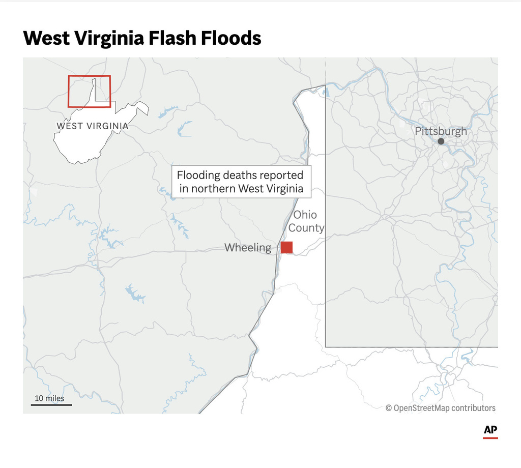 Flash flooding again hits West Virginia communities still trying to ...