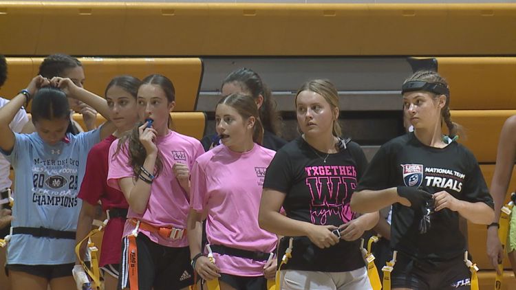 Girl's flag football camp aims to carve path for next generation of ...
