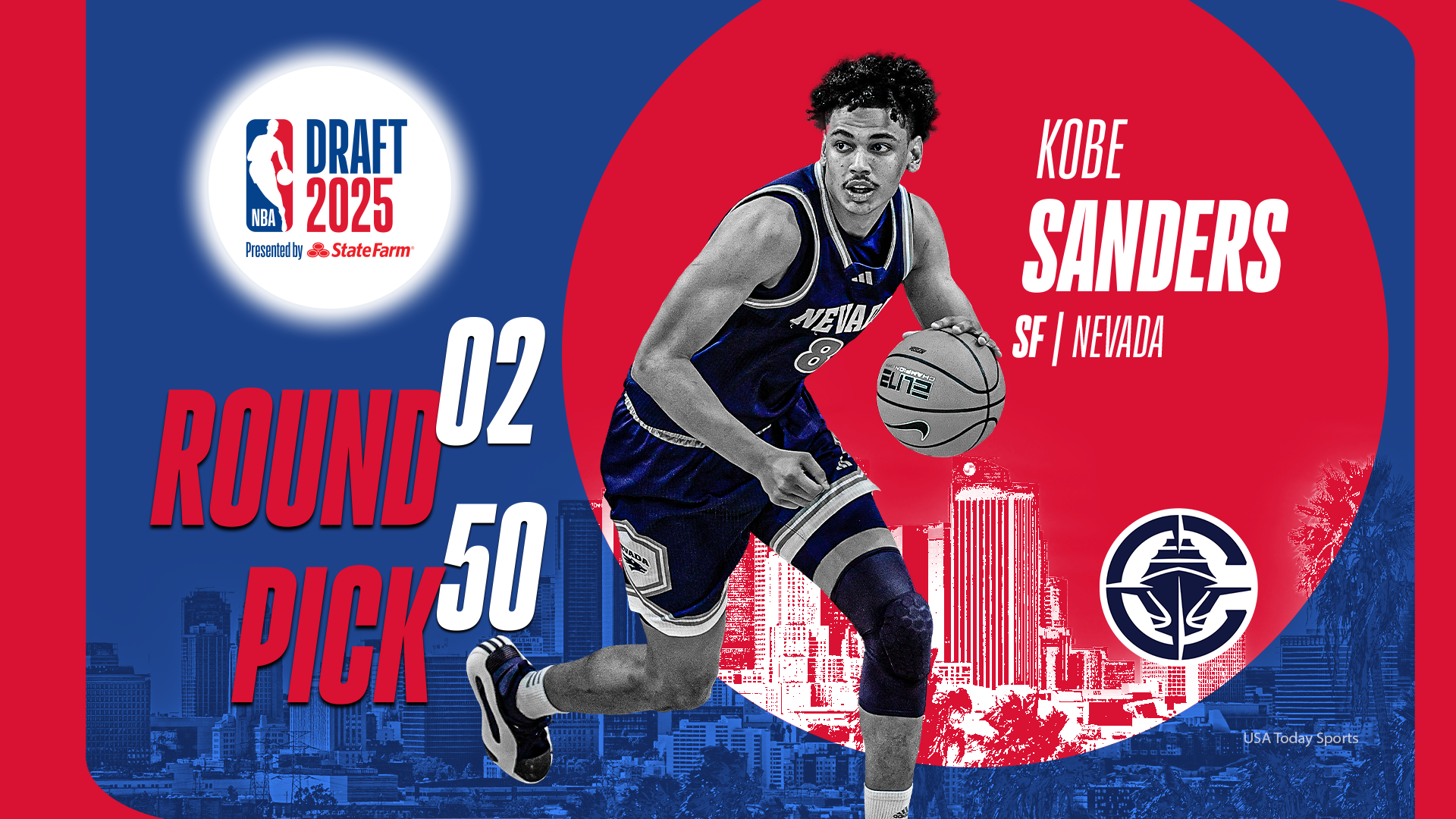 Report: Clippers to sign 50th pick Kobe Sanders to two-way contract