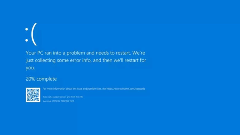 RIP Blue Screen of Death? Microsoft retiring iconic Windows error after ...
