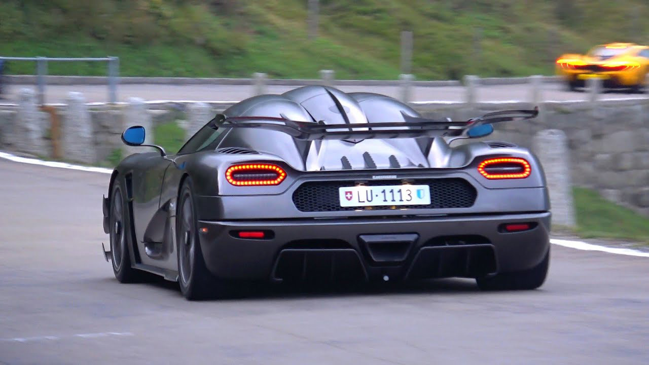 Supercar Accelerando - Koenigsegg One:1, Huayra Imola, Zenvo TSR-S ...