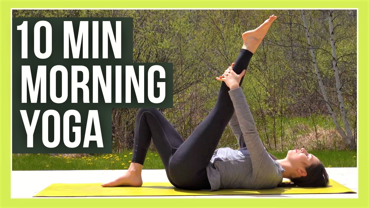 10-Min Morning Yoga to Wake Up – Earth Element Grounding Flow 🌿