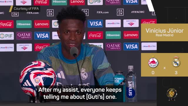 Vinicius flattered by Real Madrid legend, Guti, comparisons after ...