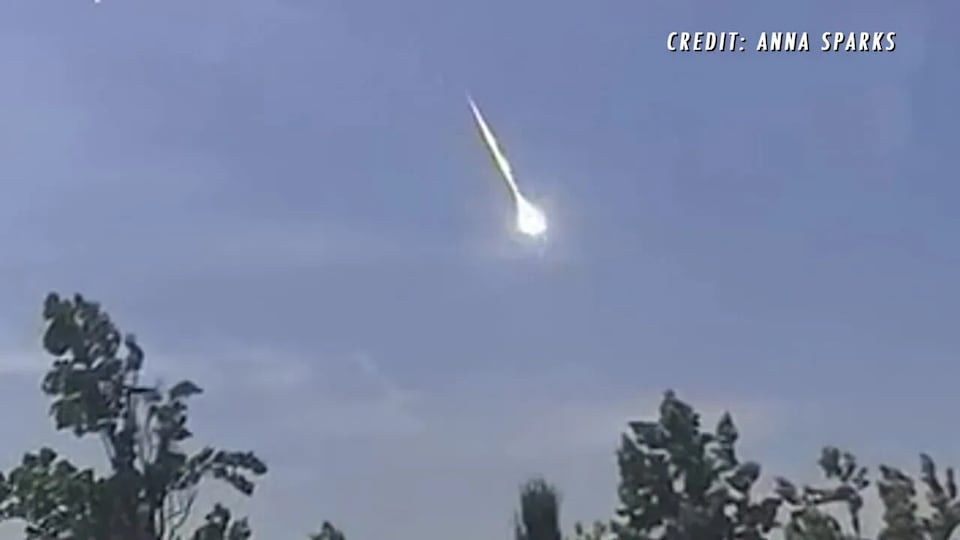 Fireball, suspected meteor, seen falling from sky, rattles Earth in Ga.