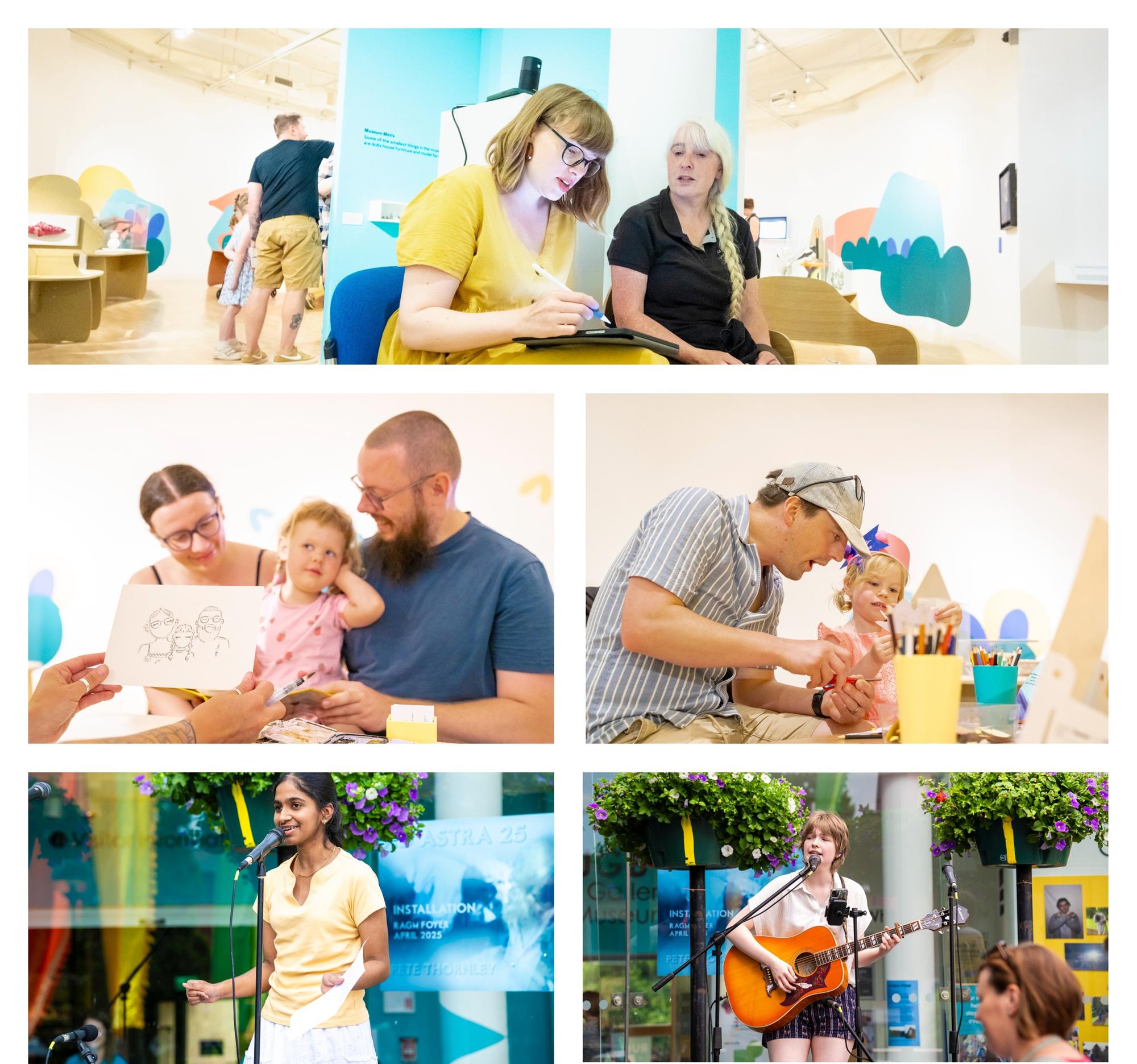 Fun-filled family celebration as Rugby Art Gallery and Museum turns 25