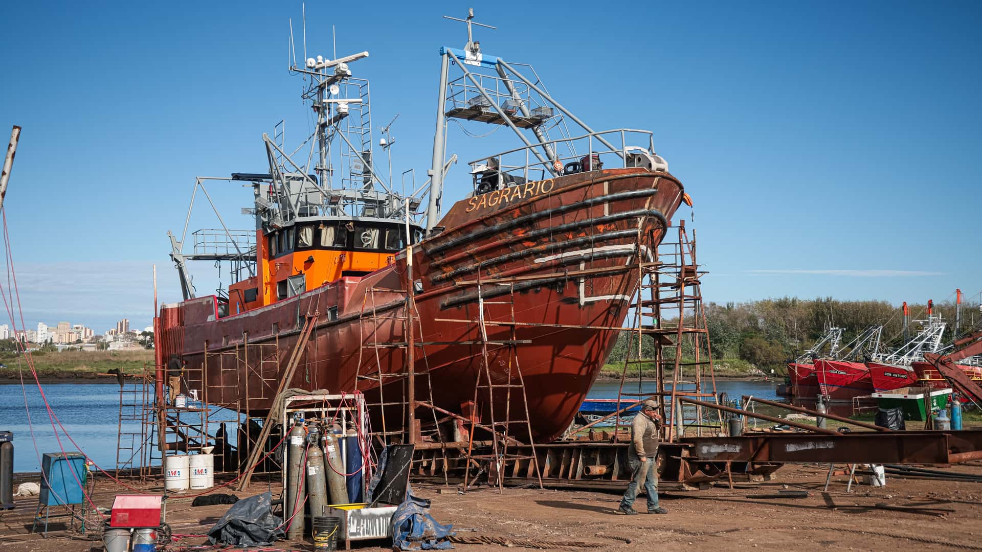 Scania motores marinos: potencia para buques pesqueros en Quequén