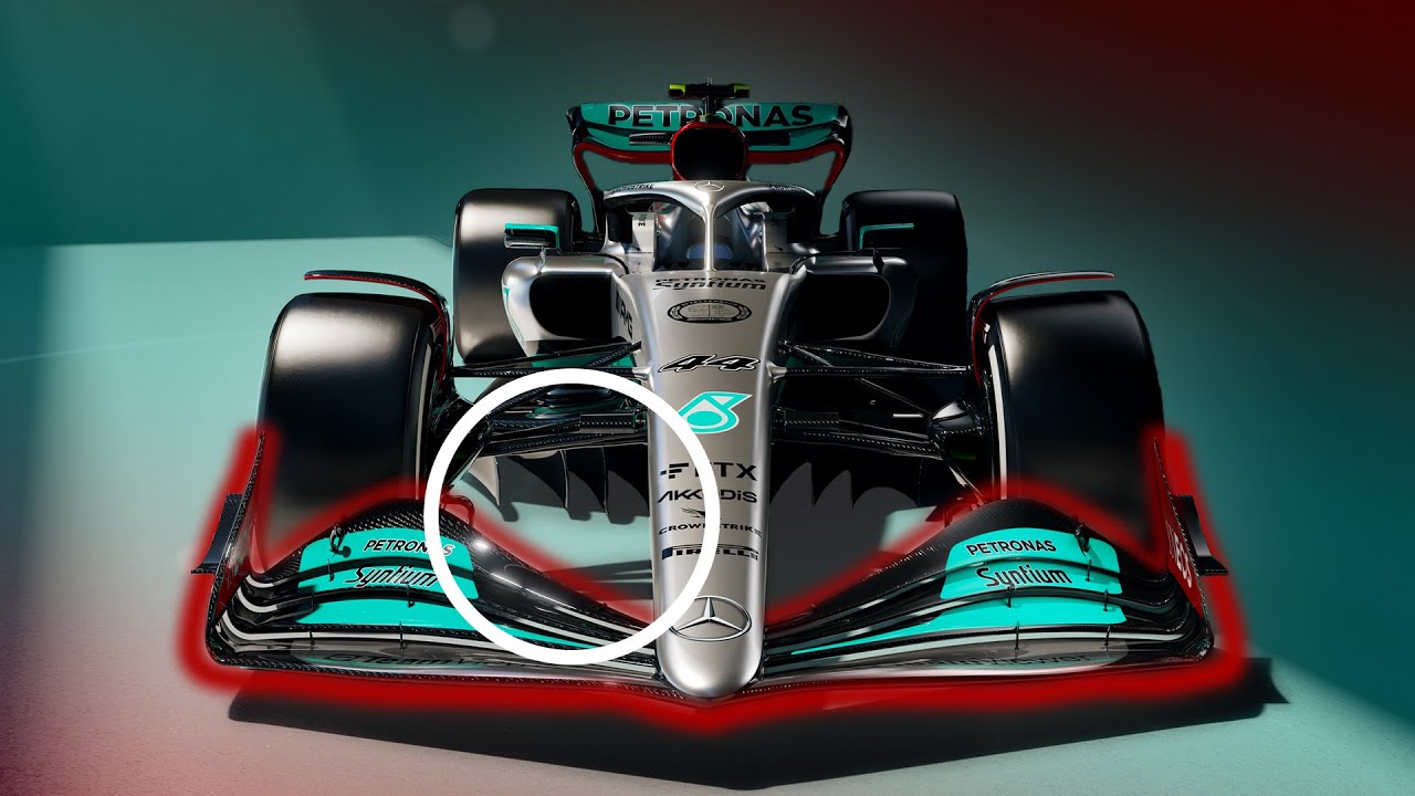 The Bizarre Tech Behind Mercedes F1 Front Wing