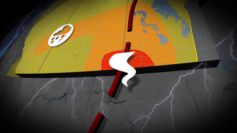 Severe storms, supercells build on the Prairies on Friday