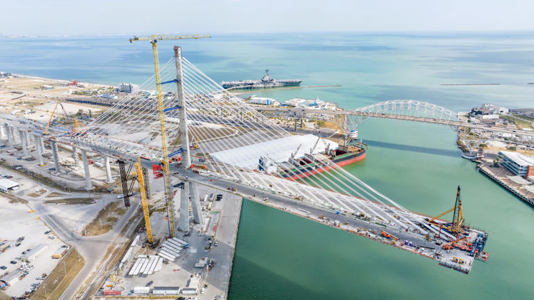 Texas' biggest bridge set to open to the public