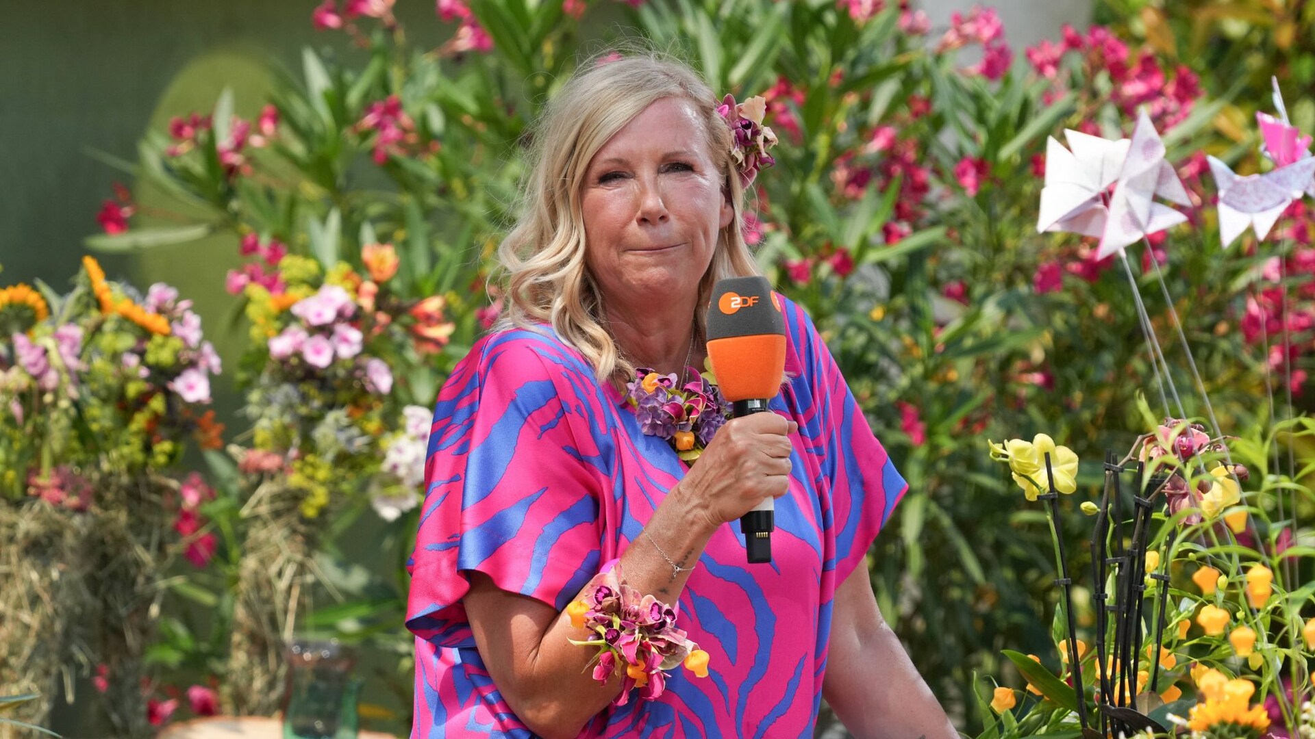 "Nicht am Po kratzen": Andrea Kiewel wurde Opfer einer fiesen Attacke