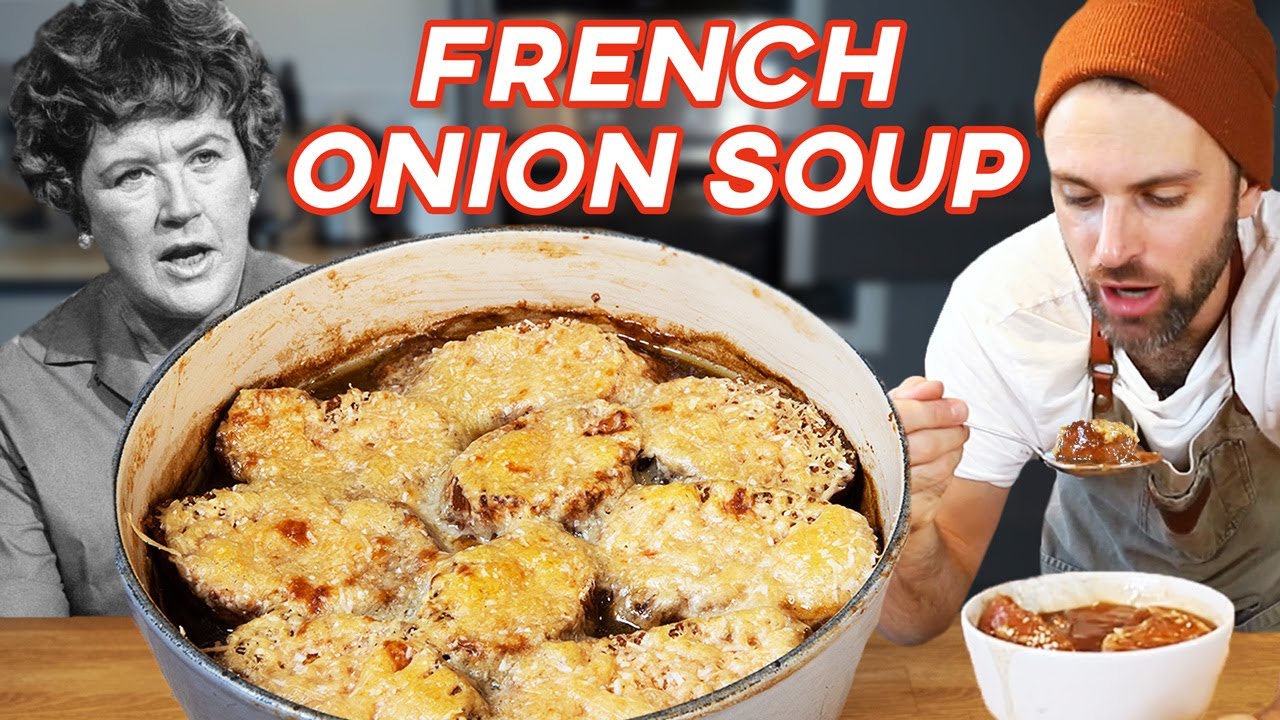 Julia Child's famous French onion soup