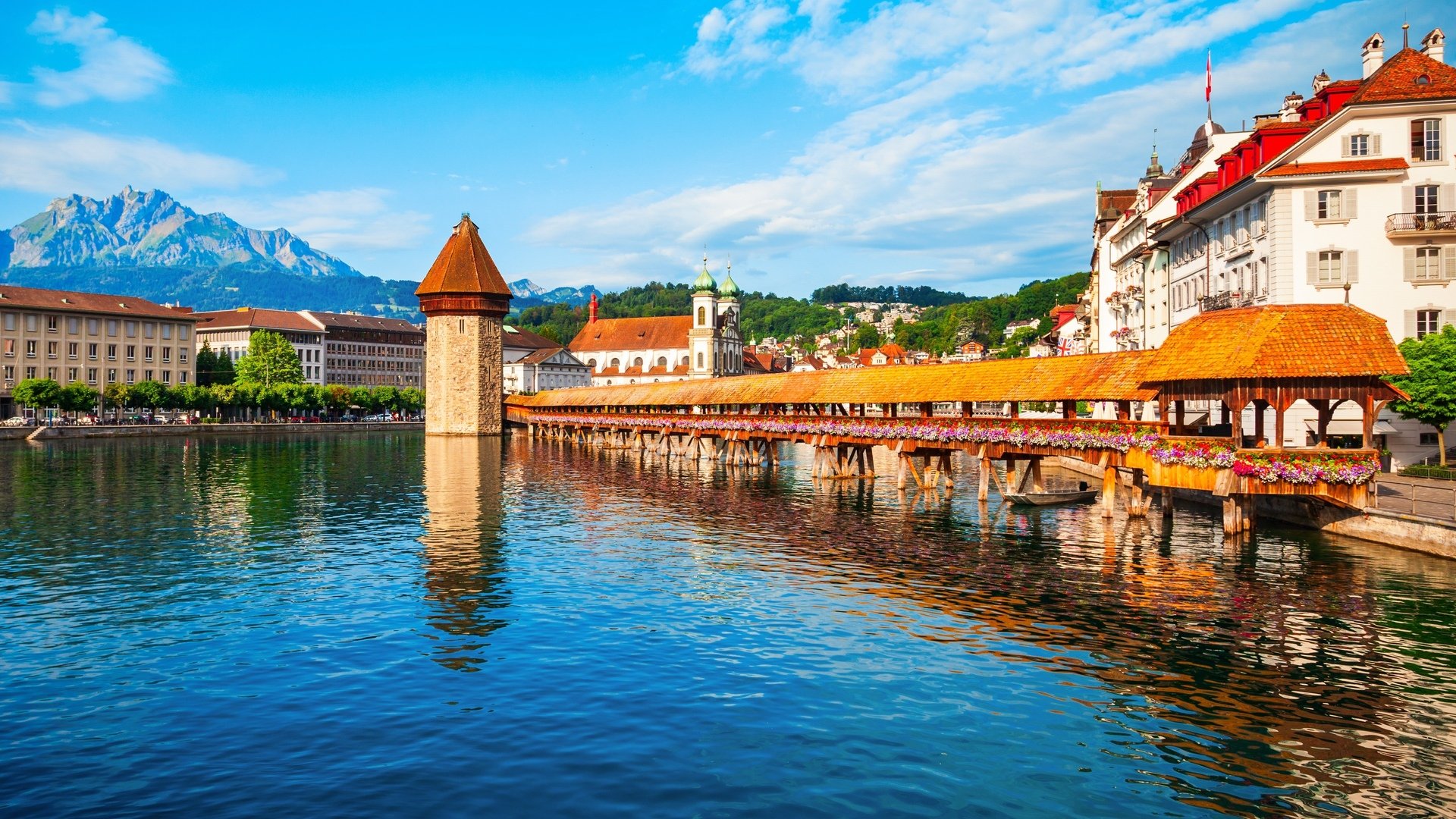 This is the oldest wooden bridge in Europe, built in 1360 in a quaint ...