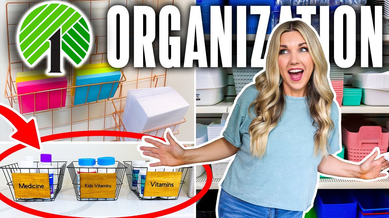 Transform Your Space: 23 Dollar Tree Organization Ideas