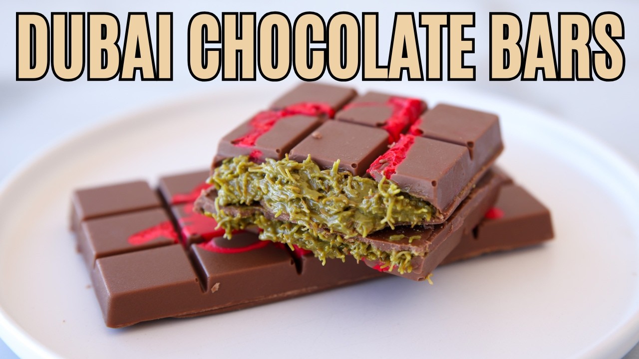 Easy Dubai Chocolate Bar Recipe with Just 3 Ingredients!