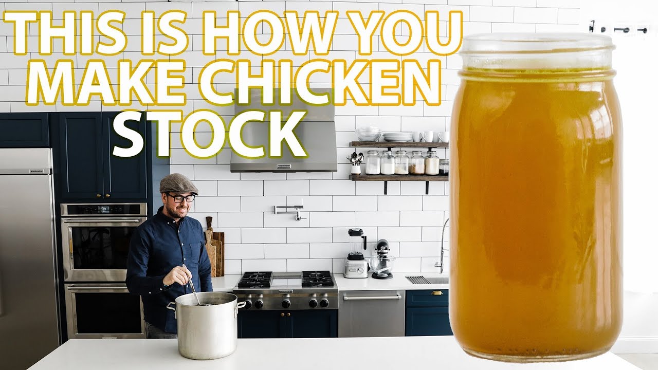 Bone Broth Basics - How to Make Rich Chicken Stock at Home