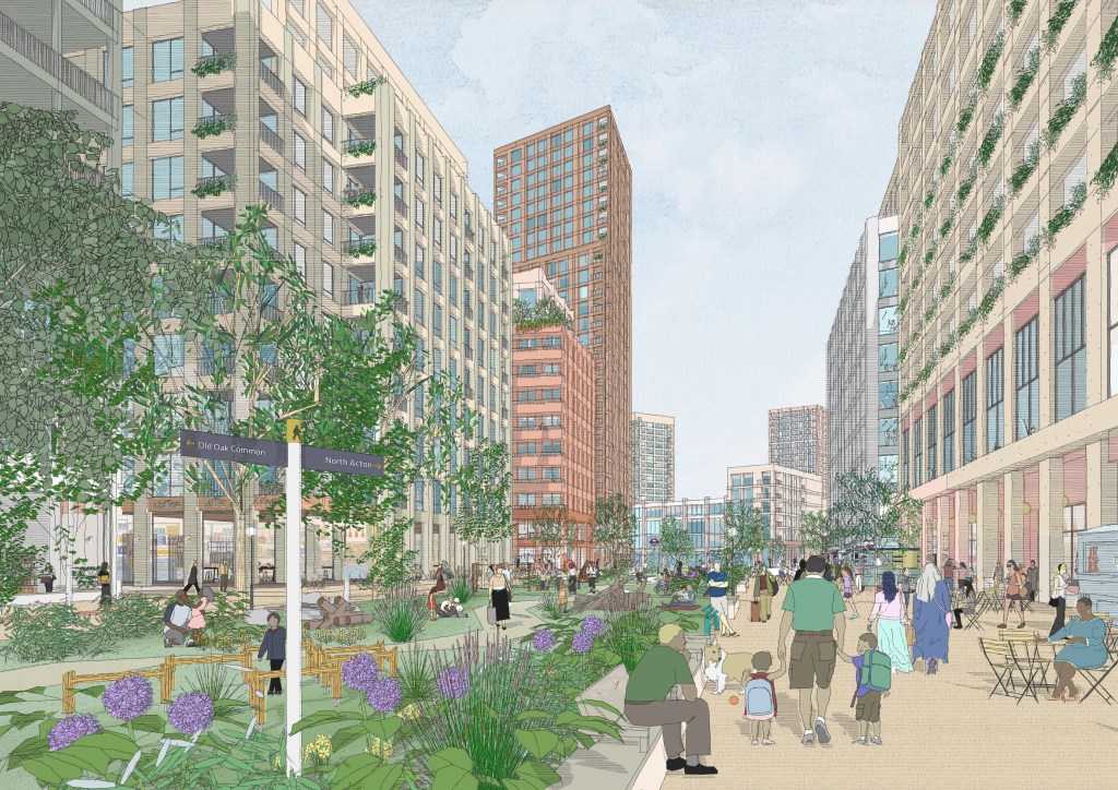 Inside the new town being built in London – with 25,000 new homes