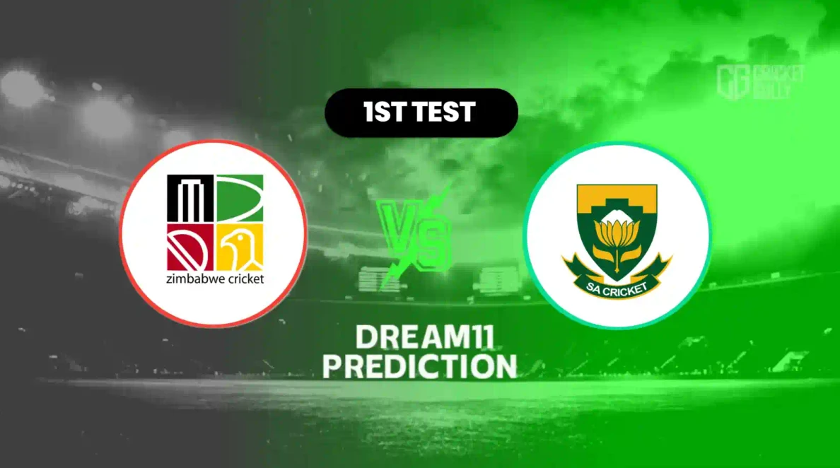 ZIM vs SA 1st Test Dream11 Prediction: Zimbabwe vs South Africa 1st ...
