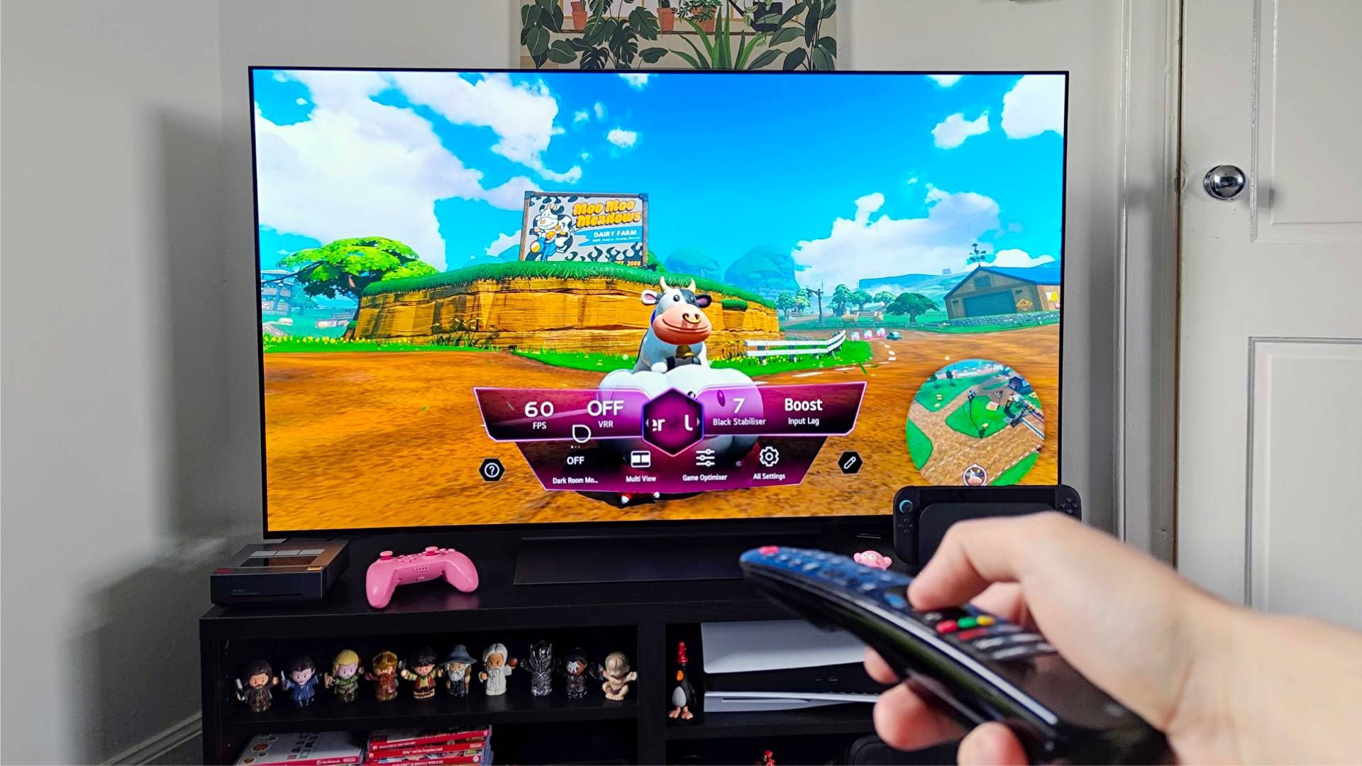 The 55-inch LG OLED C4 has transformed my living room gaming setup, but ...