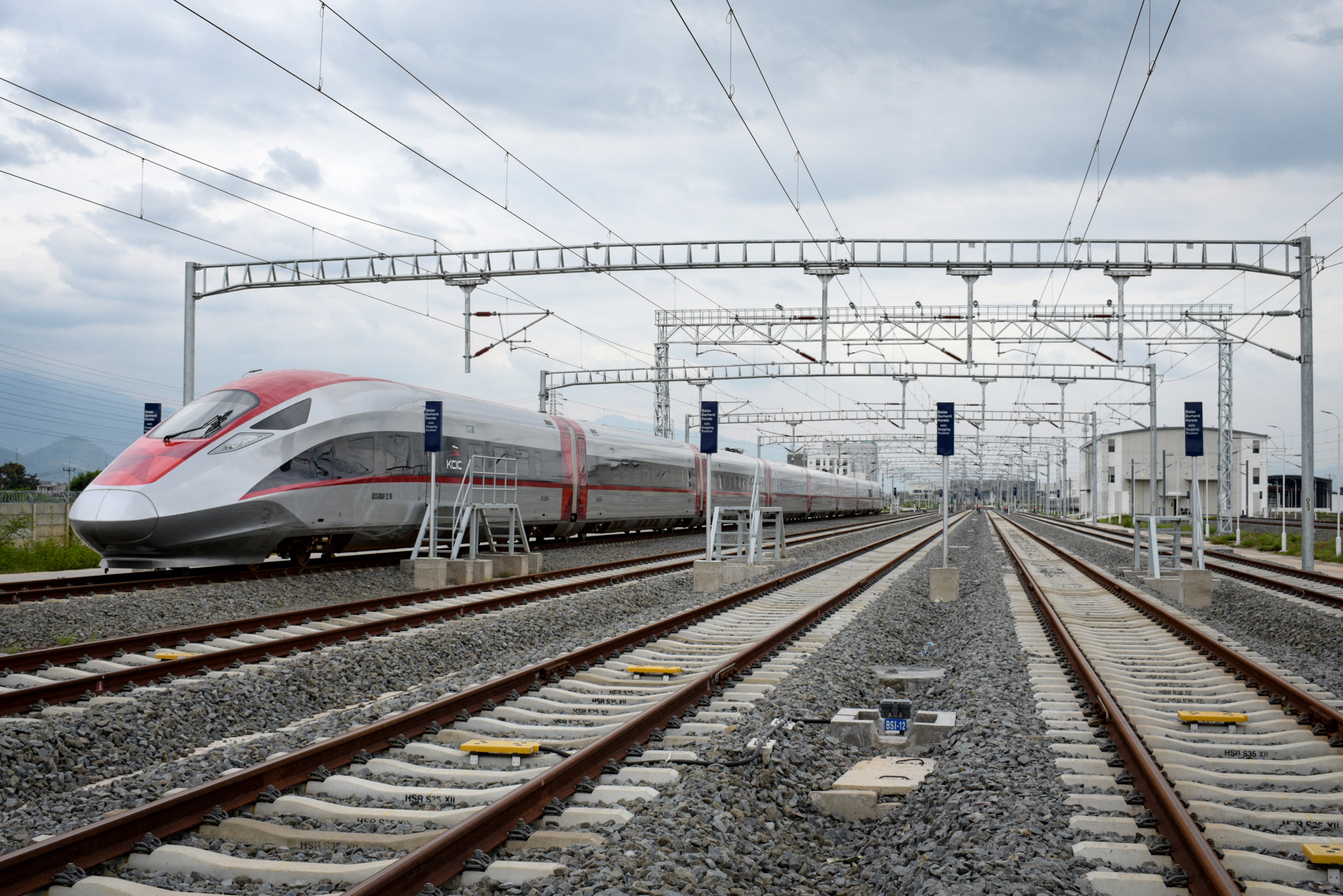 Indonesia's first bullet train reaches major milestone