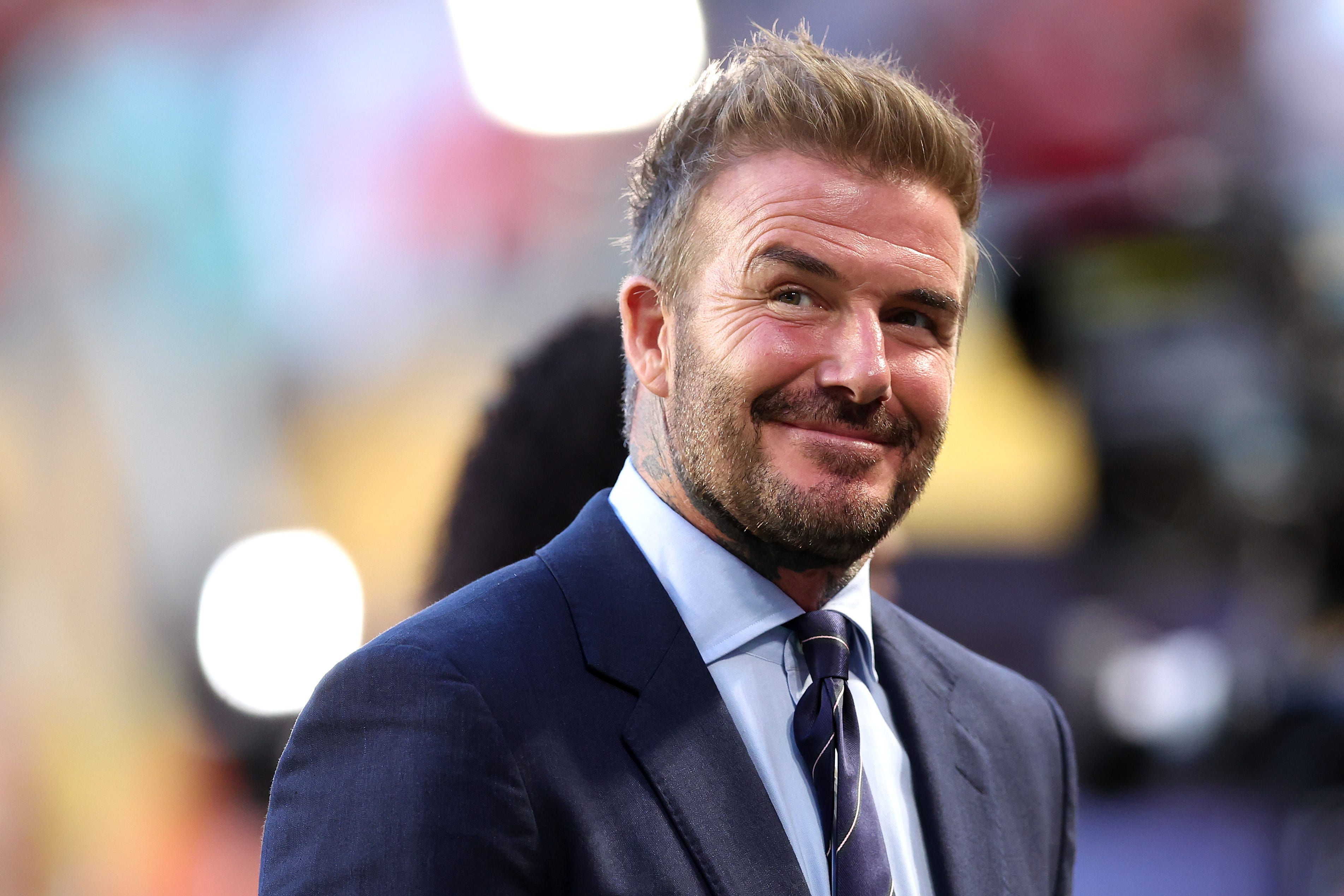David Beckham pictured in hospital by Victoria Beckham: 'Get well soon ...