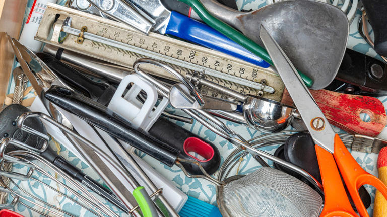 How Leftover Paper Bags Can Help Your Kitchen Drawers Stay Super Organized