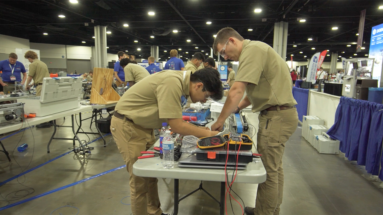 Students showcase trade skills at competitive event as US aims to solve ...