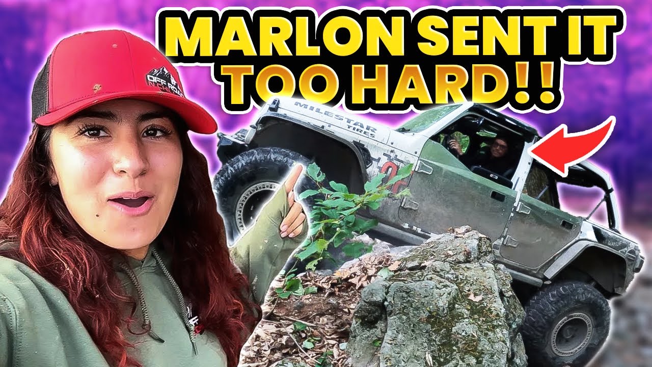 I think Marlon Sent it too Hard on this Trail