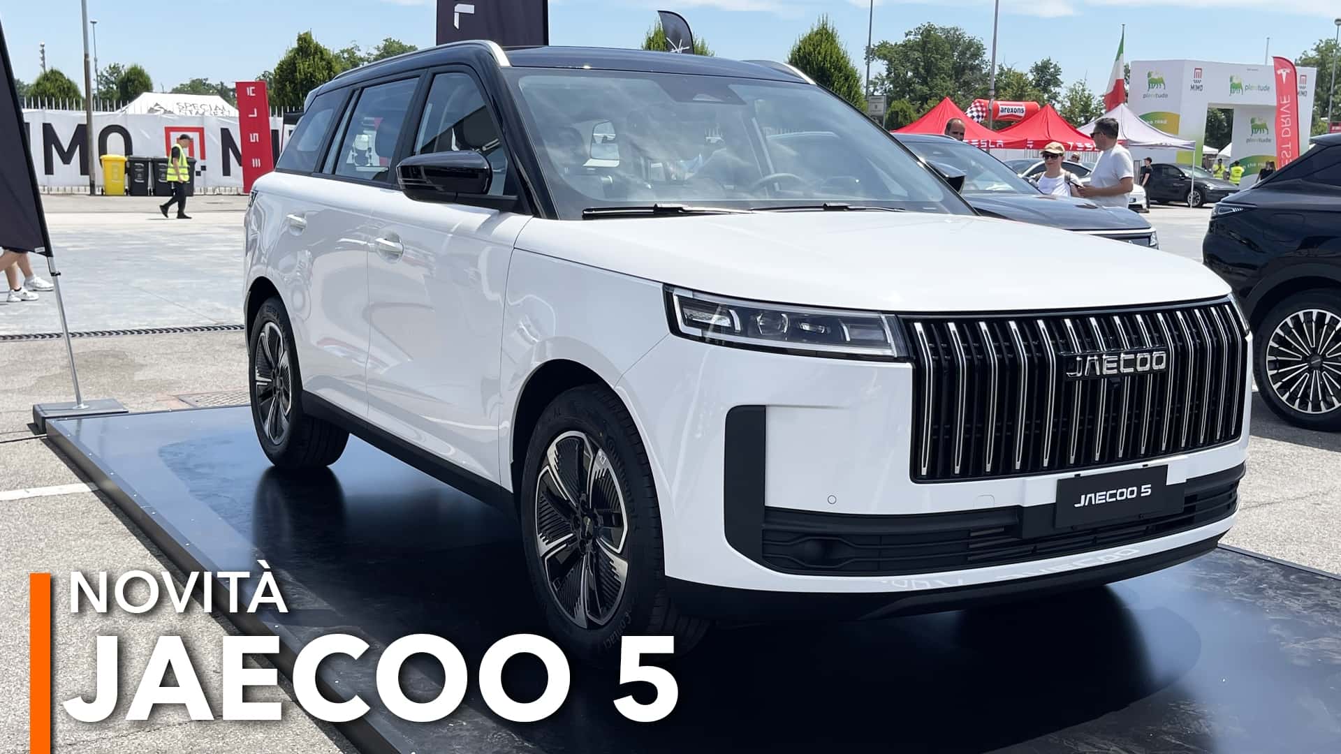 La Jecoo 5 arriva in Italia, eccola vista dal vivo