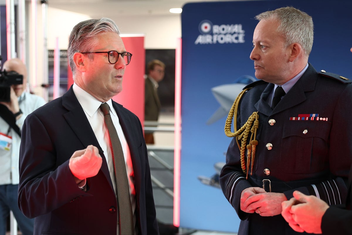 RAF chief chosen to lead British armed forces
