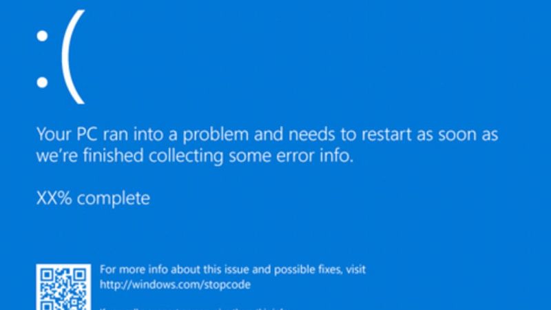 Microsoft vai livrar-se do "ecrã azul da morte" e do rosto carrancudo ...