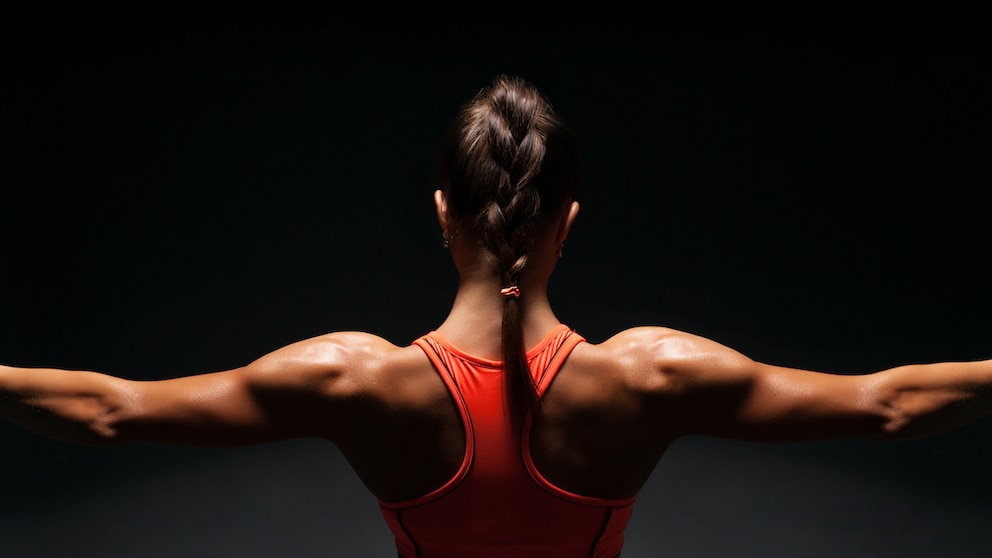 Want strong shoulders? We recommend the reverse butterfly exercise.