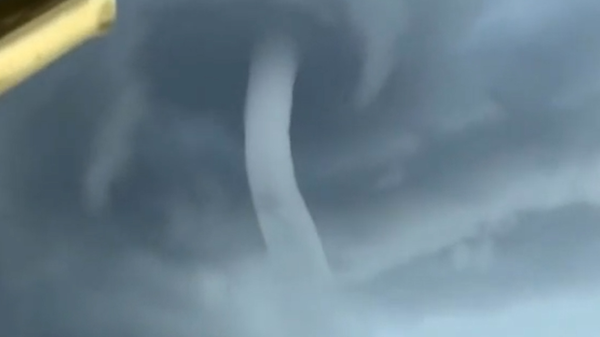 Breathtaking waterspouts form over Manatee River in Florida
