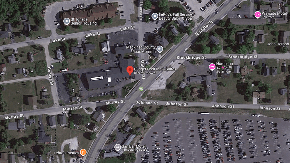 Car crashes into motel room in St. Ignace, seriously injuring one man